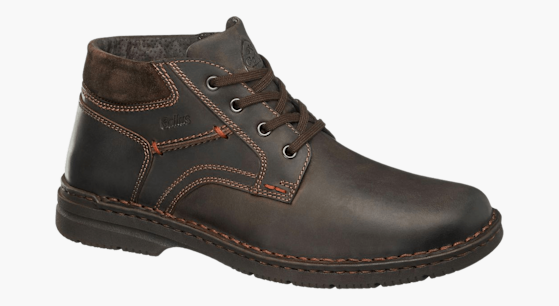 Gallus Ghete cu șireturi Maro | DEICHMANN