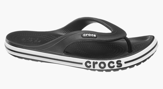 Crocs BAYABAND FLIP Sandal med tå-split Sort | DEICHMANN