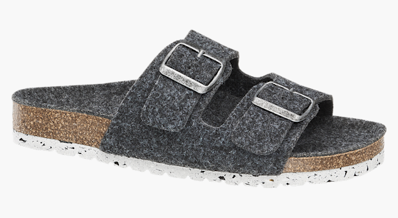 Vero Moda Papuci Gri | DEICHMANN