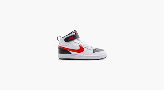 Nike COURT BOROUGH MID 2 PSV Mid cut sneaker Hvid | DEICHMANN