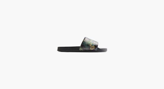 Bench Slides schwarz | DEICHMANN