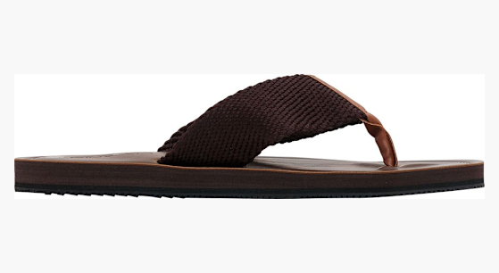 Blue Fin Flip flop Brown | DEICHMANN
