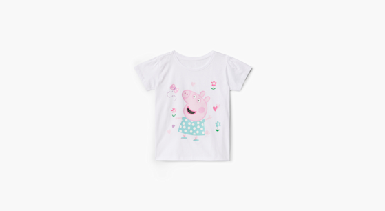 Peppa Pig Tee-shirt Blanc | DEICHMANN