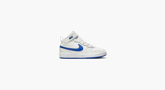 Nike COURT BOROUGH MID 2 PSV Mid cut sneaker Hvid | DEICHMANN