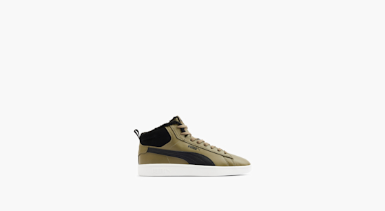 PUMA Mid cut sneaker Oliv | DEICHMANN
