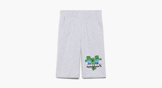 Minecraft Shorts Grau | DEICHMANN