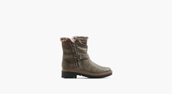 Easy Street Klasická členková obuv Sivohnedá | DEICHMANN