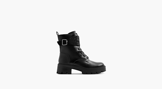 Catwalk Lace-up boot Black | DEICHMANN