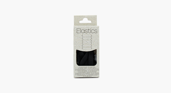 DEICHMANN Mini Elastics Schnürsenkel Schwarz | DEICHMANN