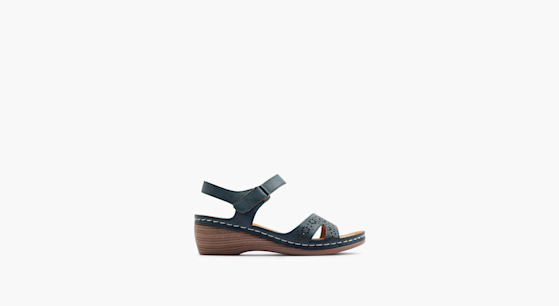 Easy Street Sandales à talons Bleu | DEICHMANN
