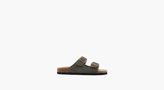 TOM TAILOR Kapcie otwarte Zielony | DEICHMANN