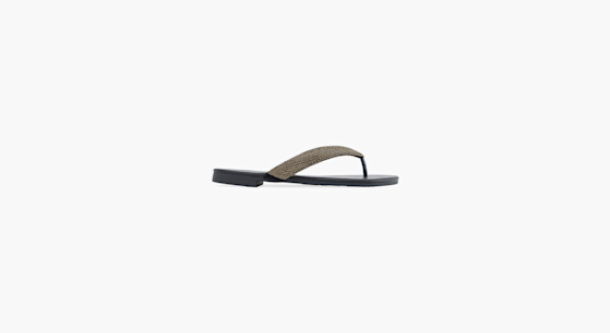 Catwalk Chancla de dedo Negro | DEICHMANN