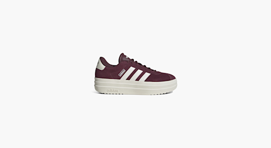 adidas VL COURT BOLD Sneakersy Bordowy | DEICHMANN