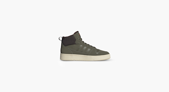 adidas BREAK START MID WINTERIZED Sneakersy za kostkę Khaki | DEICHMANN