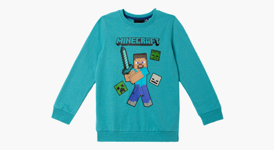 Minecraft Sweat Turquoise | DEICHMANN