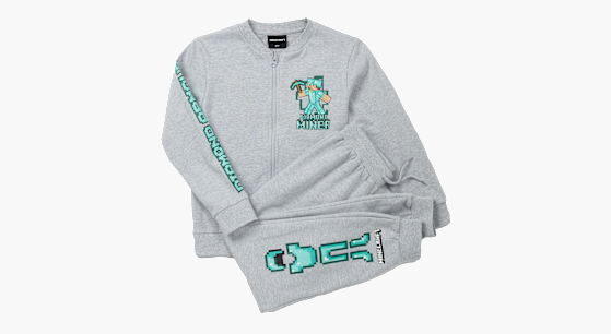 Minecraft Survêtement Gris | DEICHMANN