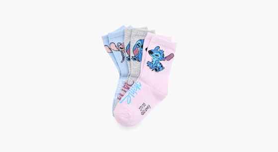 Stitch 3x Socken Blau | DEICHMANN