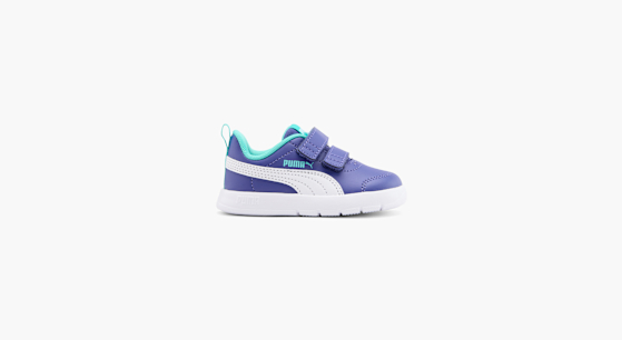 PUMA COURTFLEX V3 V INF Sneakersy Niebieski | DEICHMANN