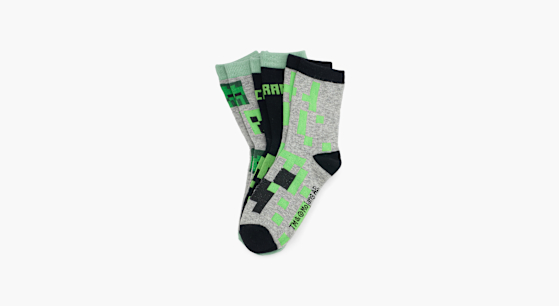Minecraft Socken grau | DEICHMANN