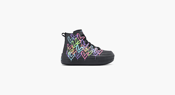 Skechers HYPERLIFT - LOVE DAZE Magas szárú sneaker fekete | DEICHMANN