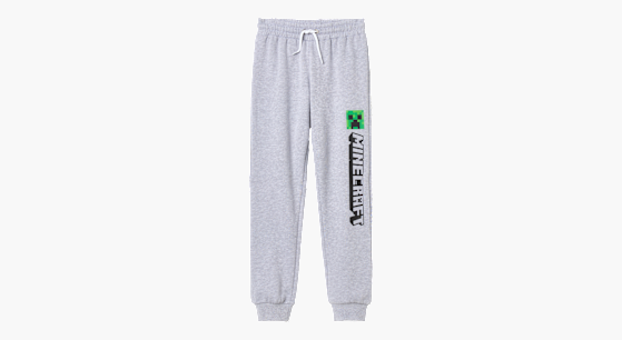 Minecraft Jogginghose Grau | DEICHMANN