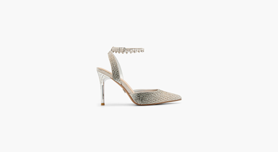 Wicked Strapped heel Silver | DEICHMANN