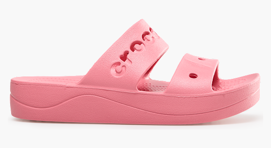 Crocs BAYA PLATFORM Terlik Pembe | DEICHMANN