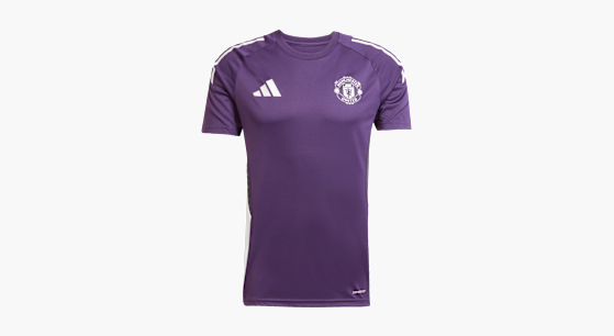 adidas Manchester United Tiro 25 Competition Trainingstrikot Lila ...