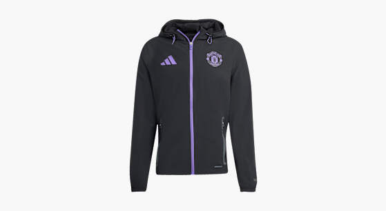 adidas Manchester United Tiro 25 Competition Vis Tech Travel Jacke ...