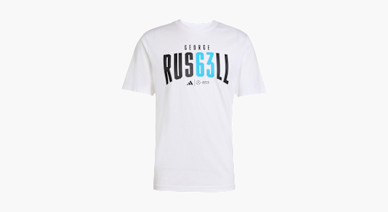 adidas Mercedes - AMG Petronas Formula One Team George Russell T-Shirt ...