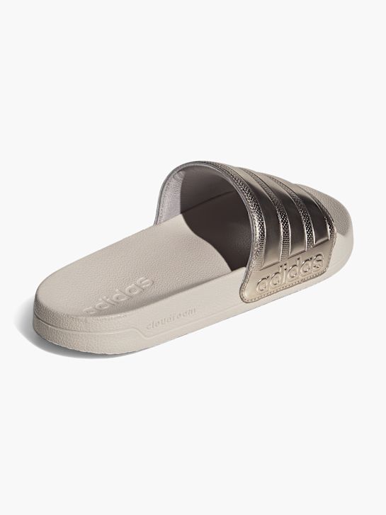adidas ADILETTE SHOWER Slide Silber | Dosenbach
