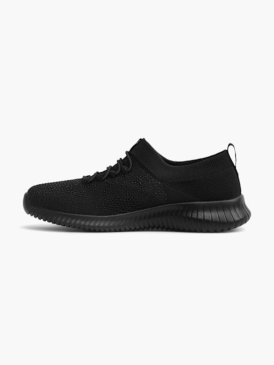 Graceland Slip-on trainer Black | DEICHMANN