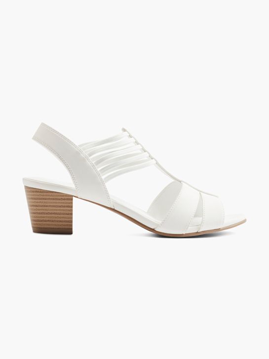 Graceland Sandalias de tacón Blanco | DEICHMANN