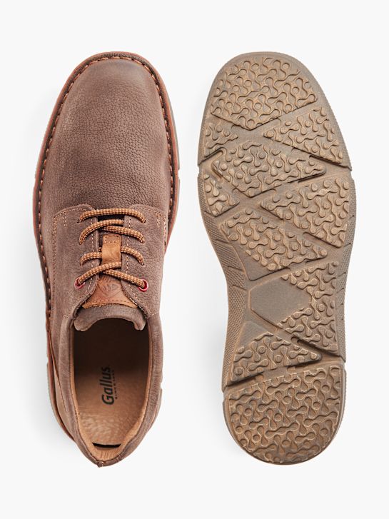 Gallus Lav sko Brun | DEICHMANN