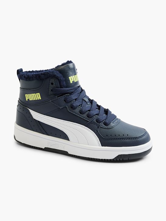 PUMA REBOUND JOY FUR JR Mid cut sneaker Blå | DEICHMANN