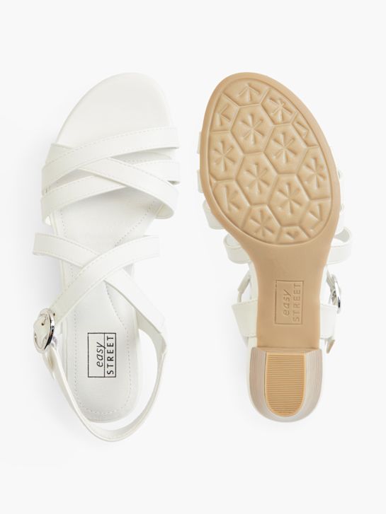 Easy Street Sandales à talons Blanc | DEICHMANN