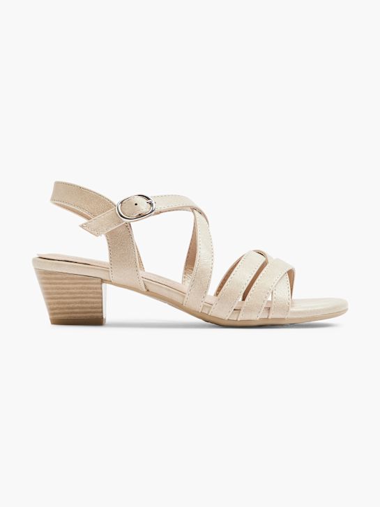 Easy Street Sandales à talons Beige | DEICHMANN