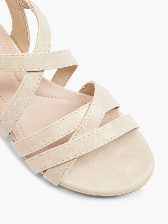 Easy Street Sandales à talons Beige | DEICHMANN