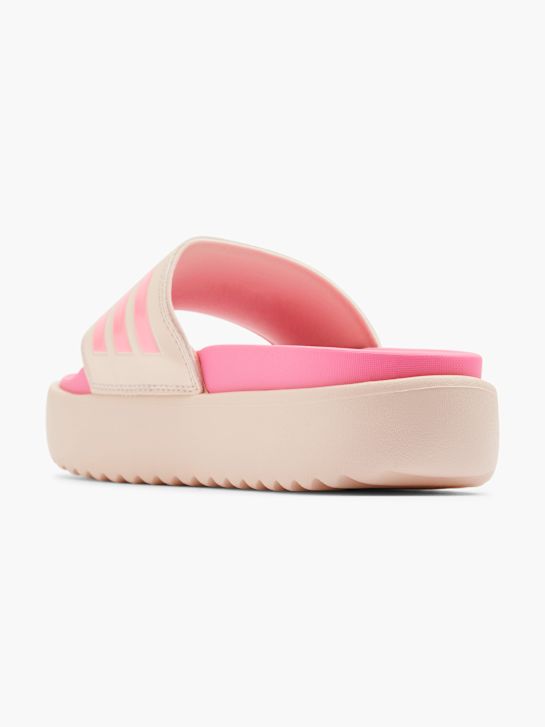 adidas ADILETTE PLATFORM Slides Pink | DEICHMANN