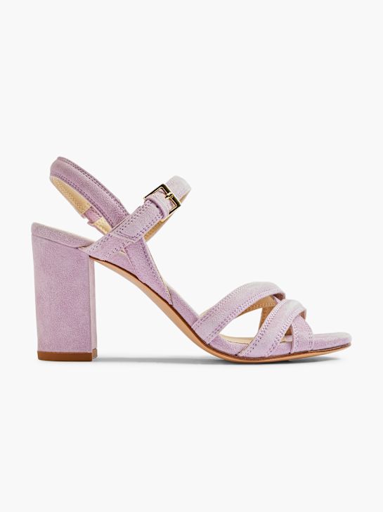 5th Avenue Heeled sandal Purple | DEICHMANN