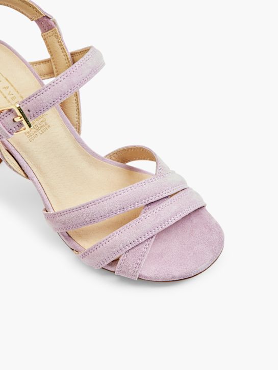 5th Avenue Heeled sandal Purple | DEICHMANN