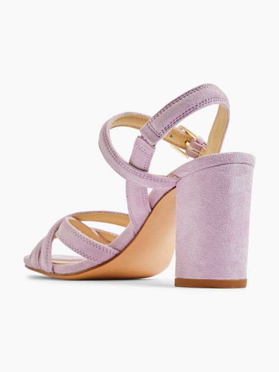 5th Avenue Heeled sandal Purple | DEICHMANN