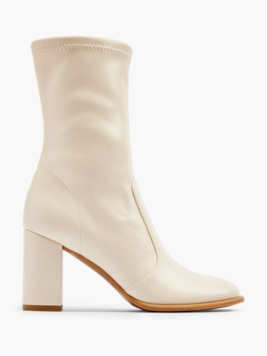 Graceland Botine clasice Crem | DEICHMANN