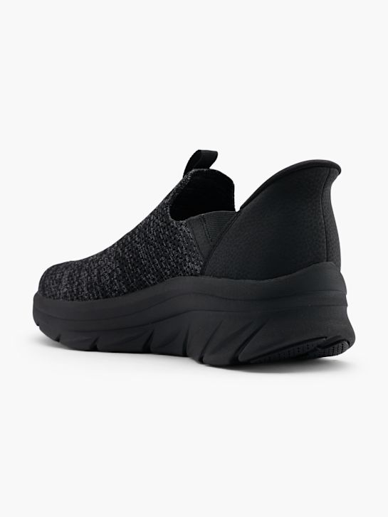 Skechers SWIFT FIT Slip On Sneaker schwarz | DEICHMANN