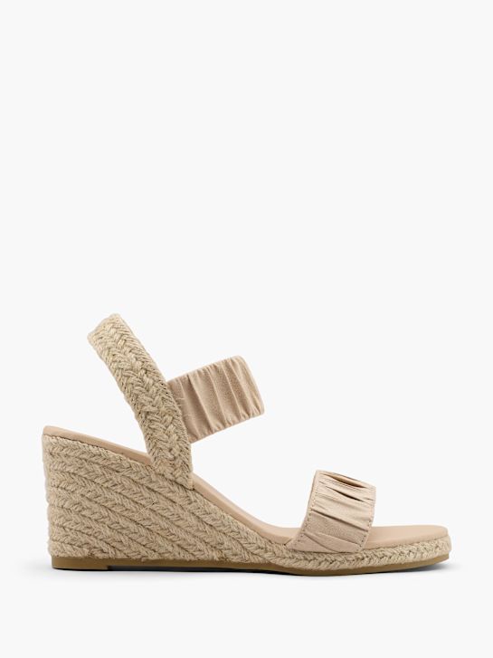 Claudia Ghizzani Heeled sandal Beige | DEICHMANN
