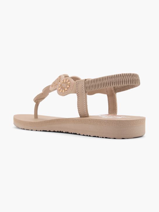 Skechers Mediation Sandal Cousin Zehentrenner Sandale Beige Deichmann