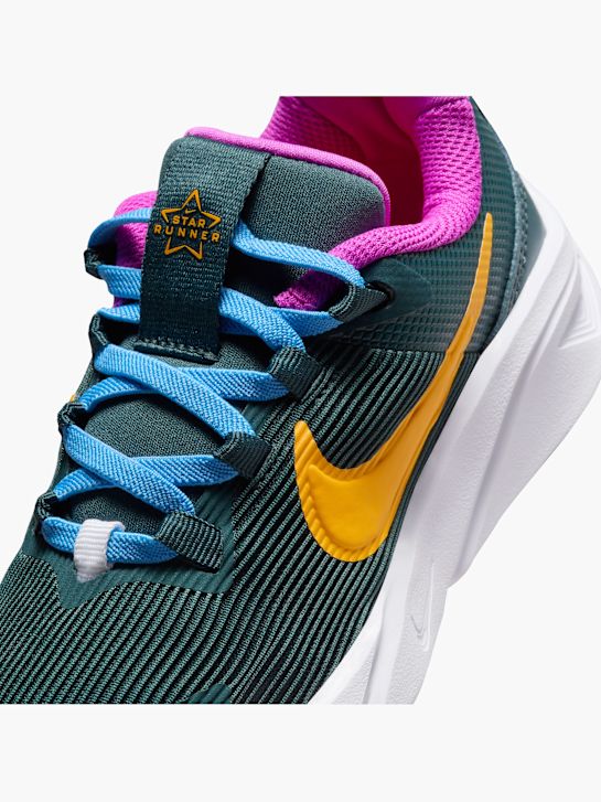 Nike STAR RUNNER 4 NN PS Løbesko Grøn | DEICHMANN