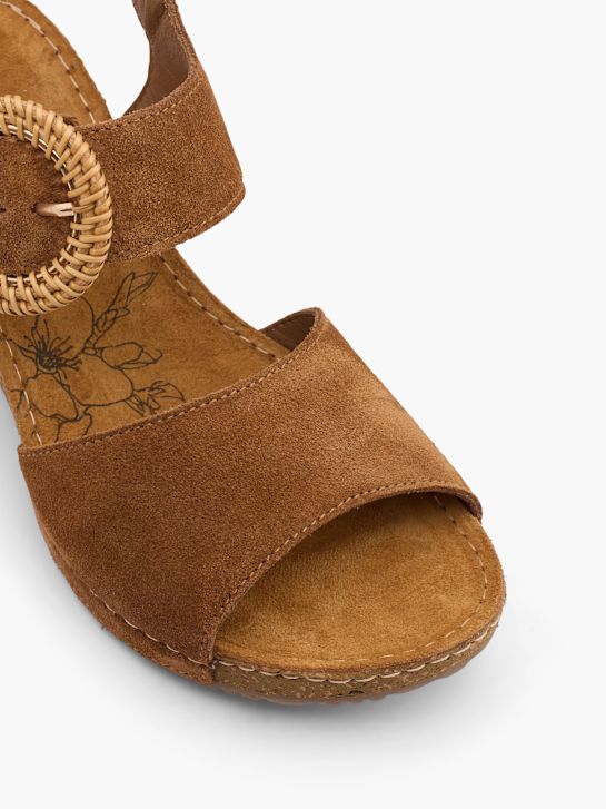 5th Avenue Sandalette Cognac