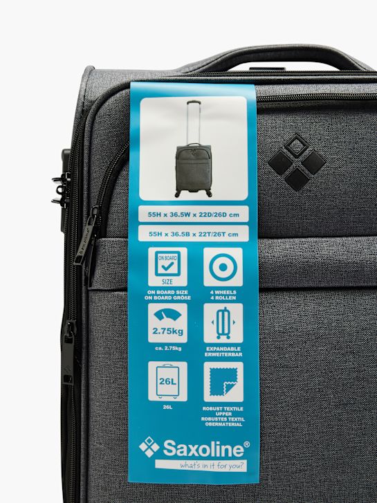 Saxoline Valiză Gri | DEICHMANN