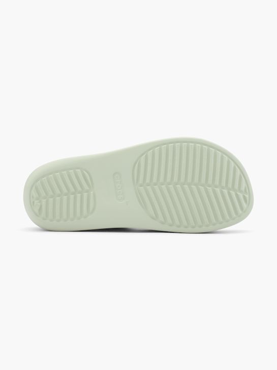 Crocs GETAWAY PLATFORM FLIP Chancla de dedo Verde | DEICHMANN